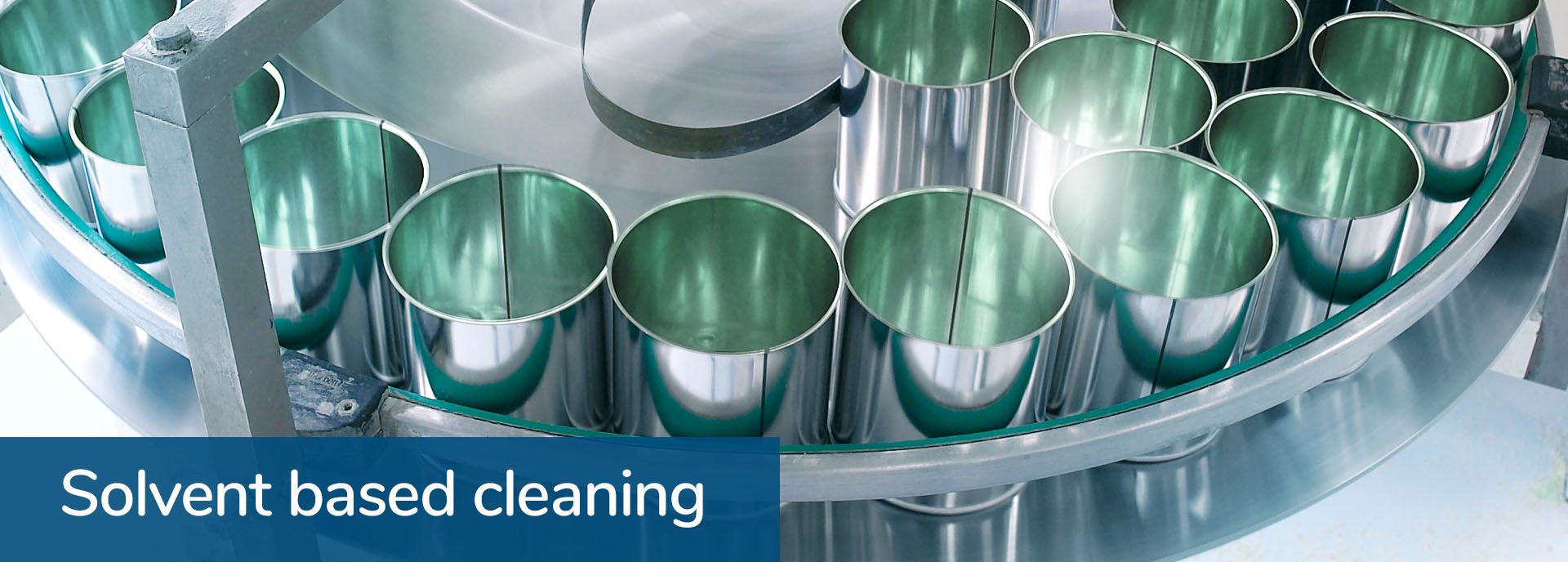 Solvent based cleaning